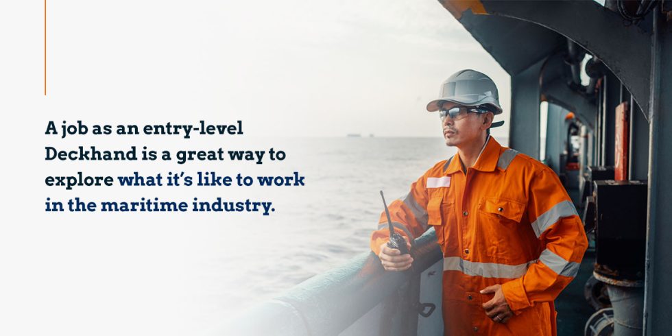How to Become a Deckhand | Deckhand Positions & Duties